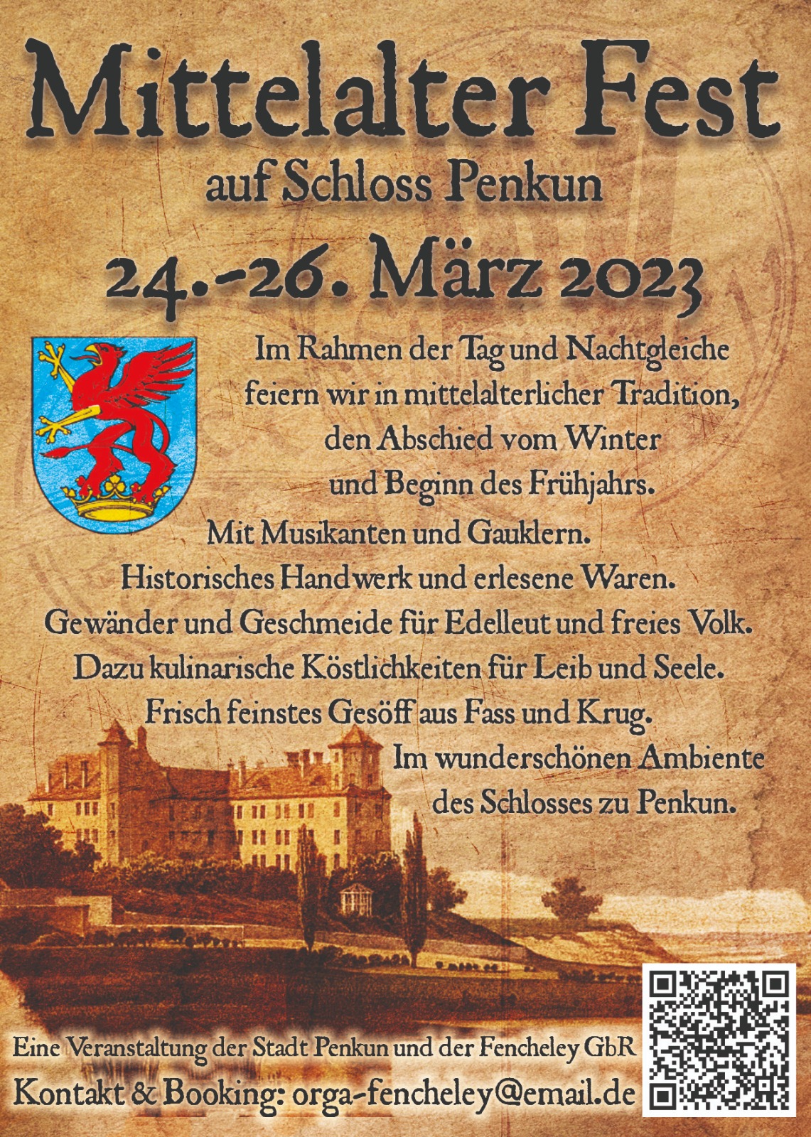 Mittelalterfest Penkun 24. bis 26. März